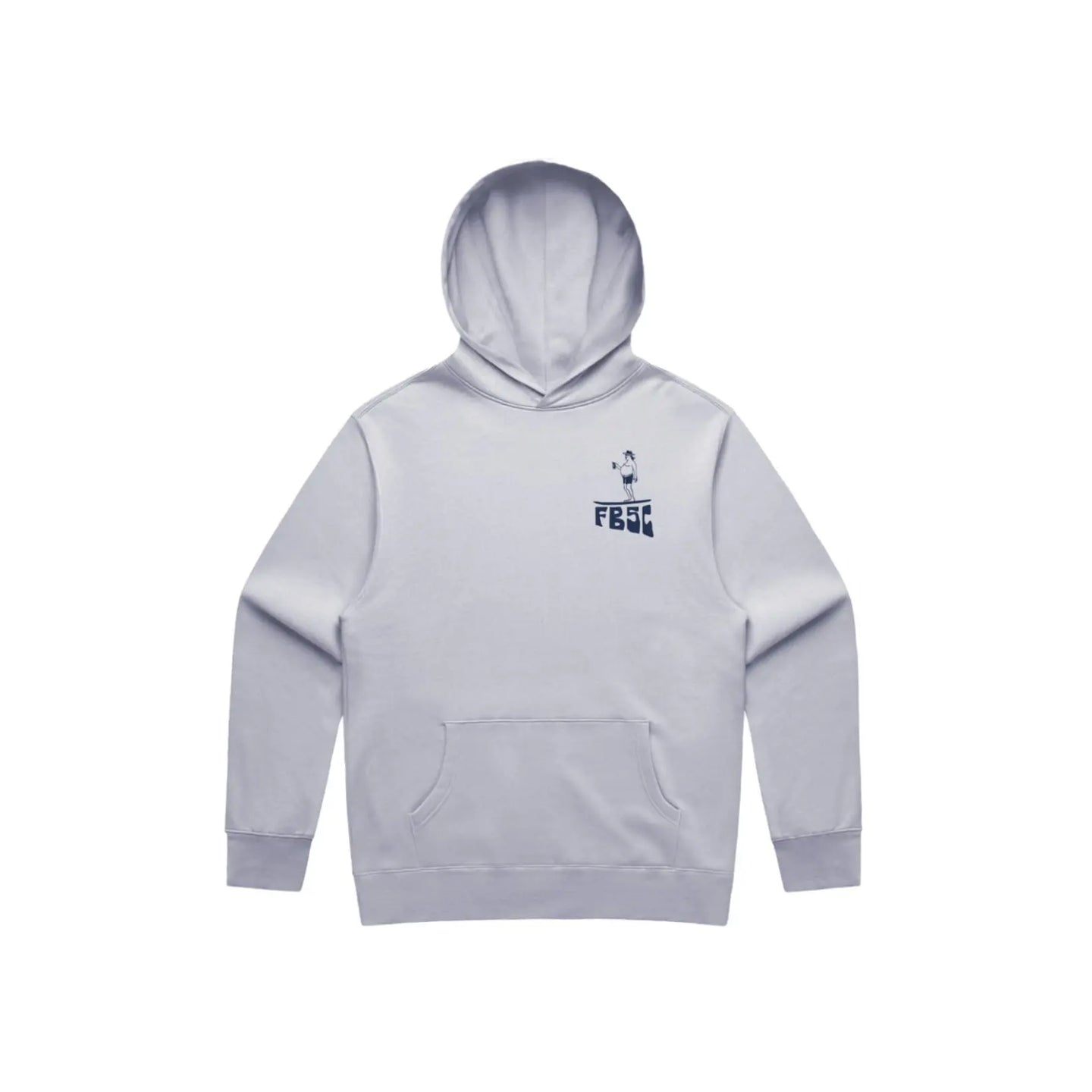 Big Wave Jerry Hoodie - Lunar Rock - Fat Boy Surf Club