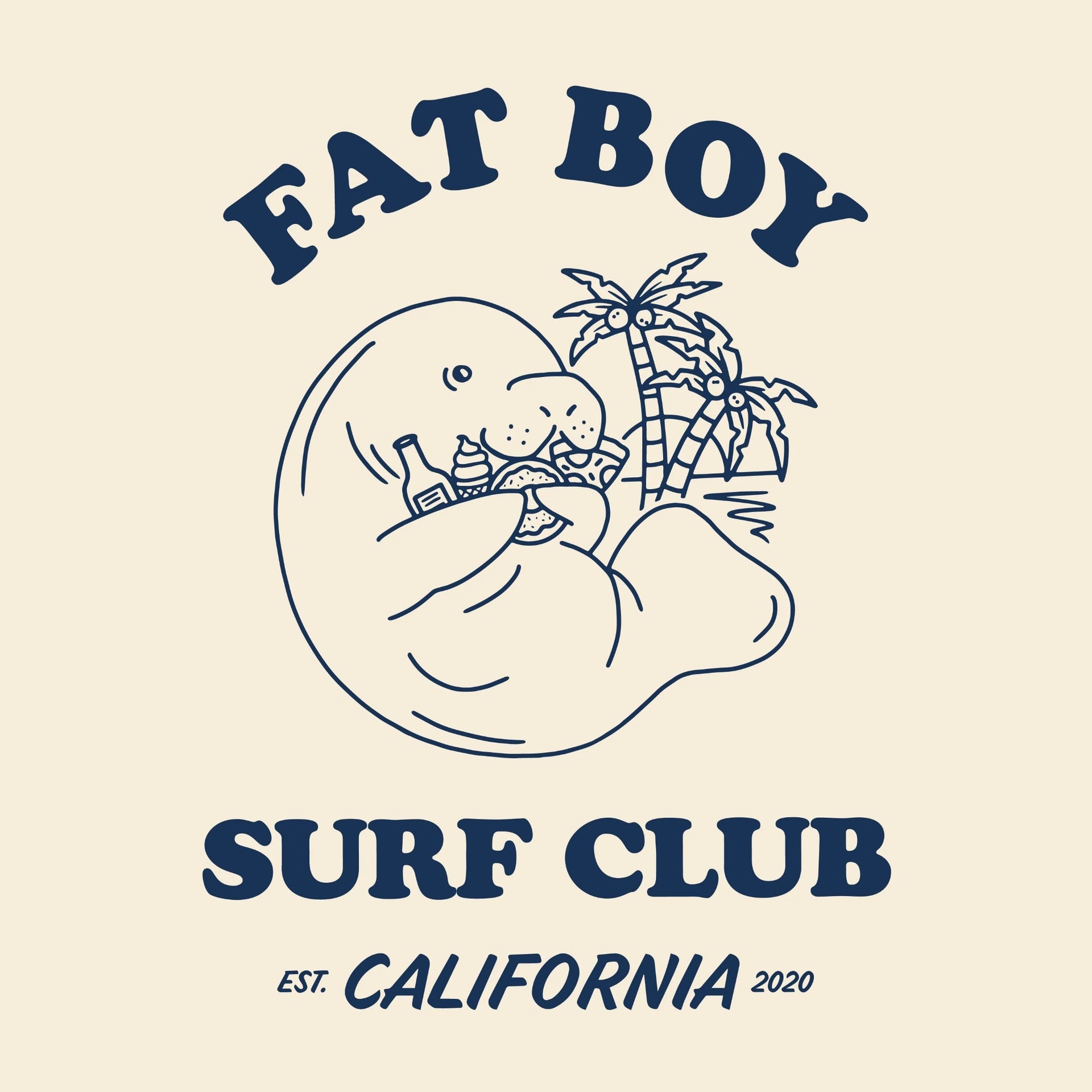 FBSC Sticker Pack - Fat Boy Surf Club