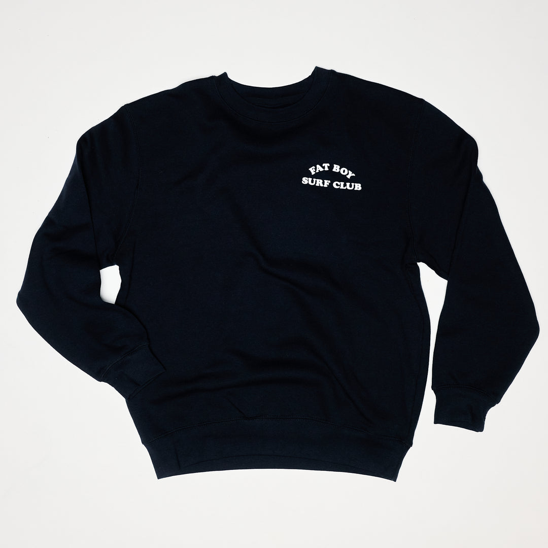 FBSC Premium Crewneck Sweatshirt - Navy - Fat Boy Surf Club